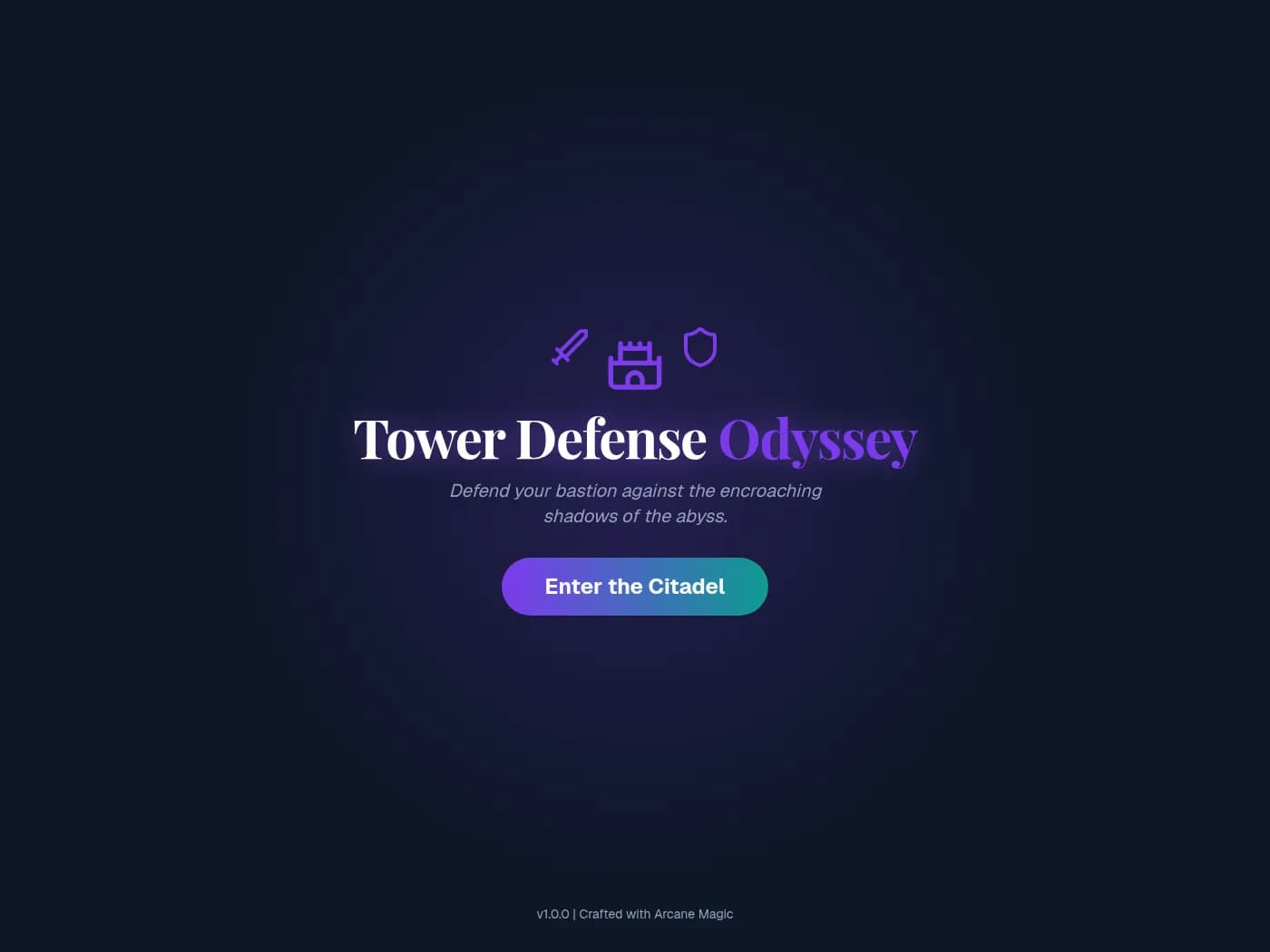 Tower Defense Odyssey