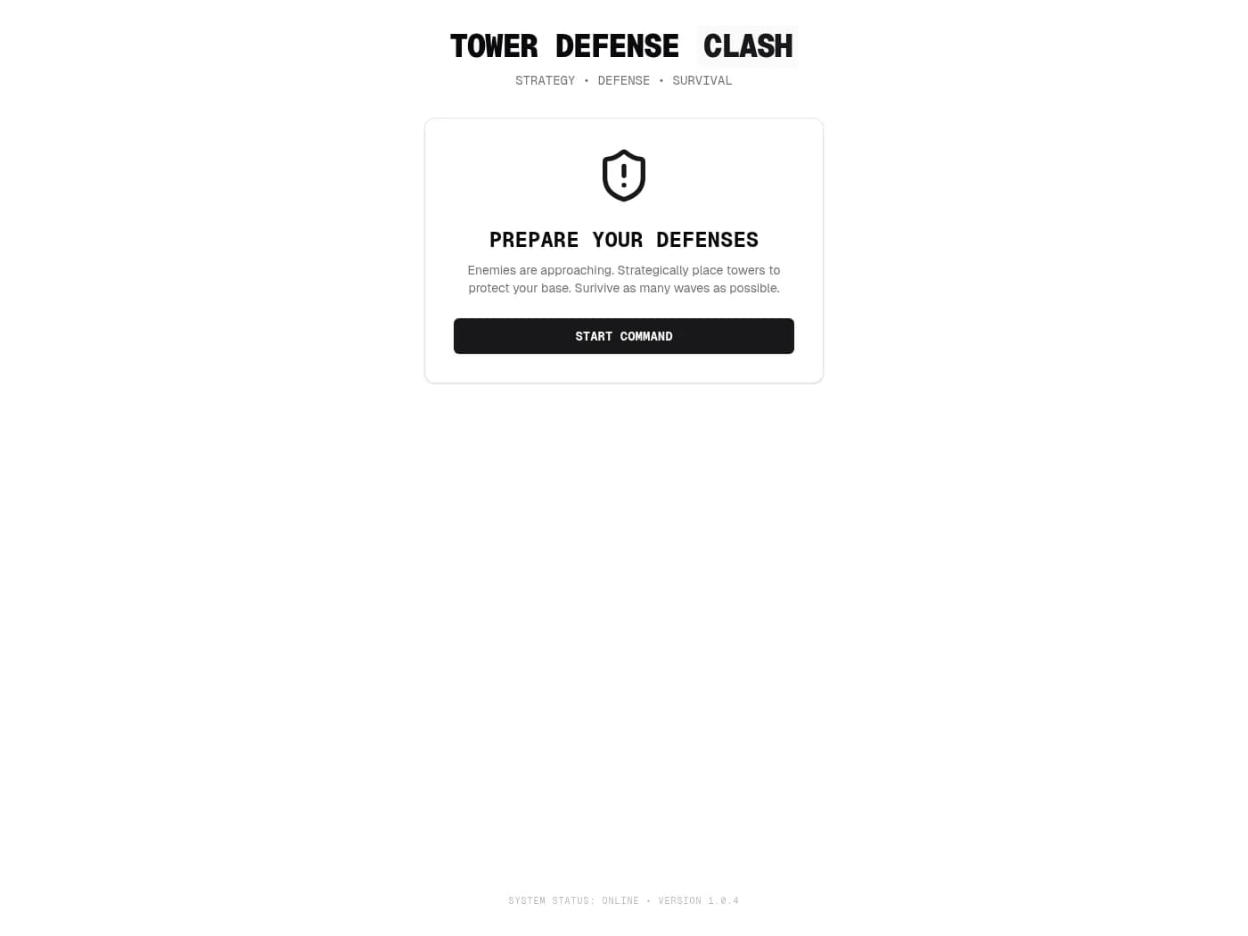 Tower Defense Clash