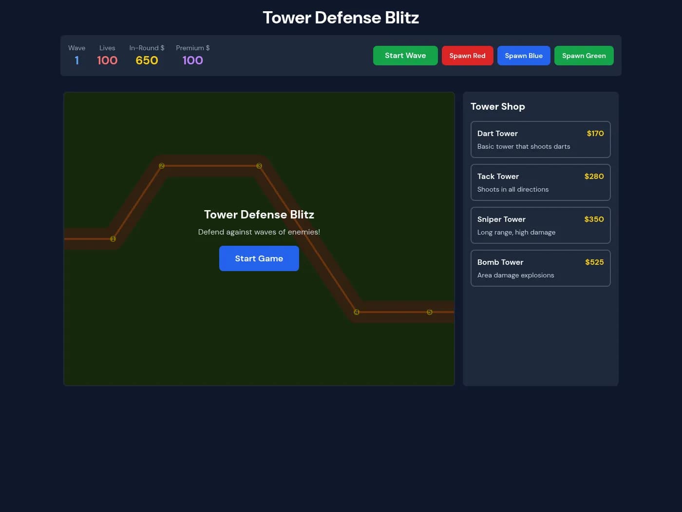 Tower Defense Blitz