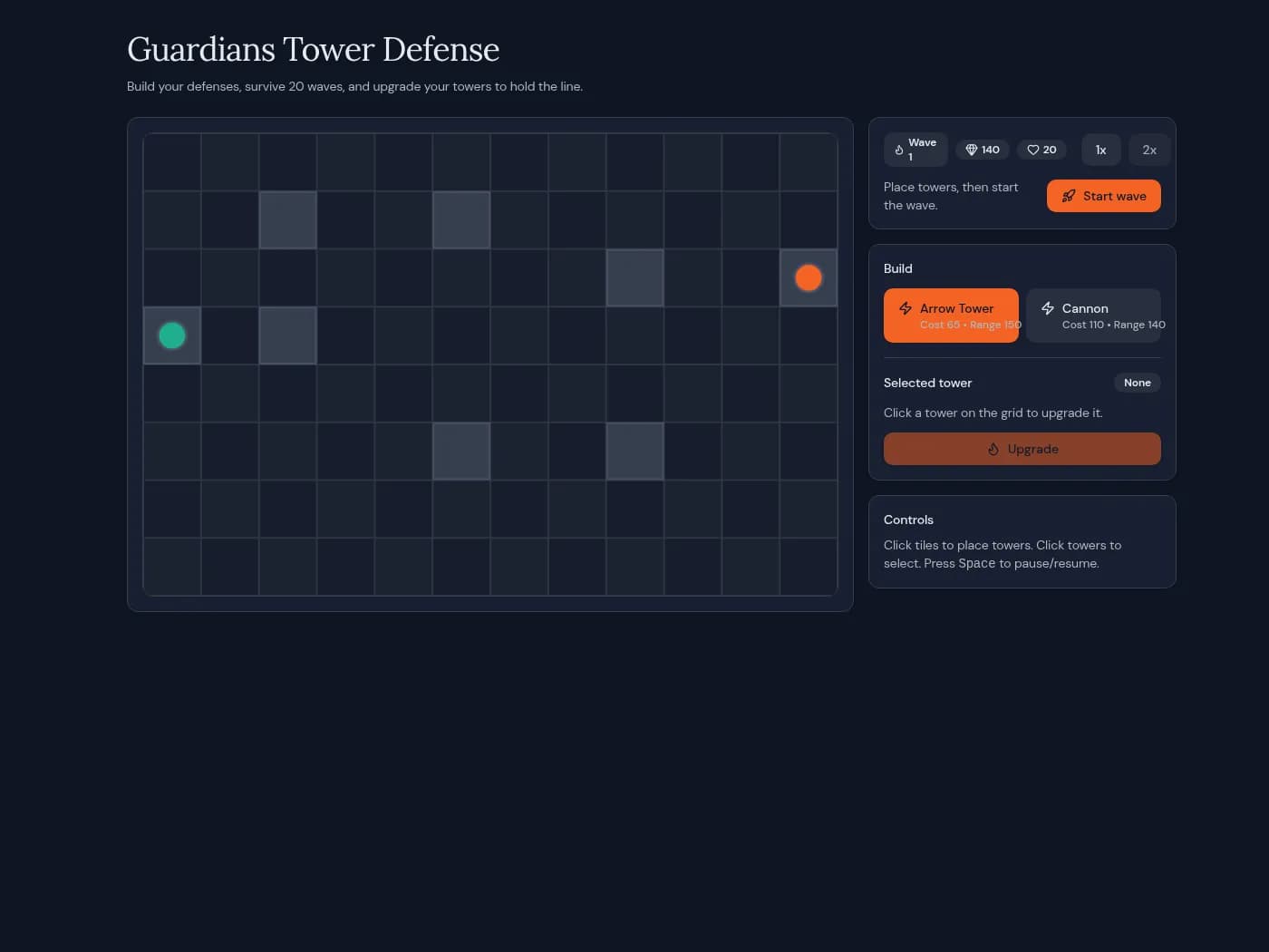 Guardians Tower Defense