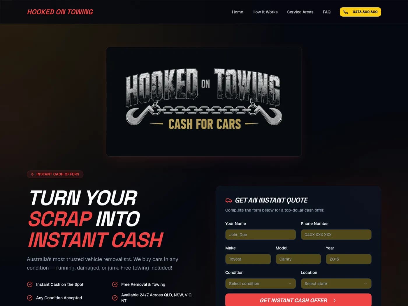 Hooked on Towing