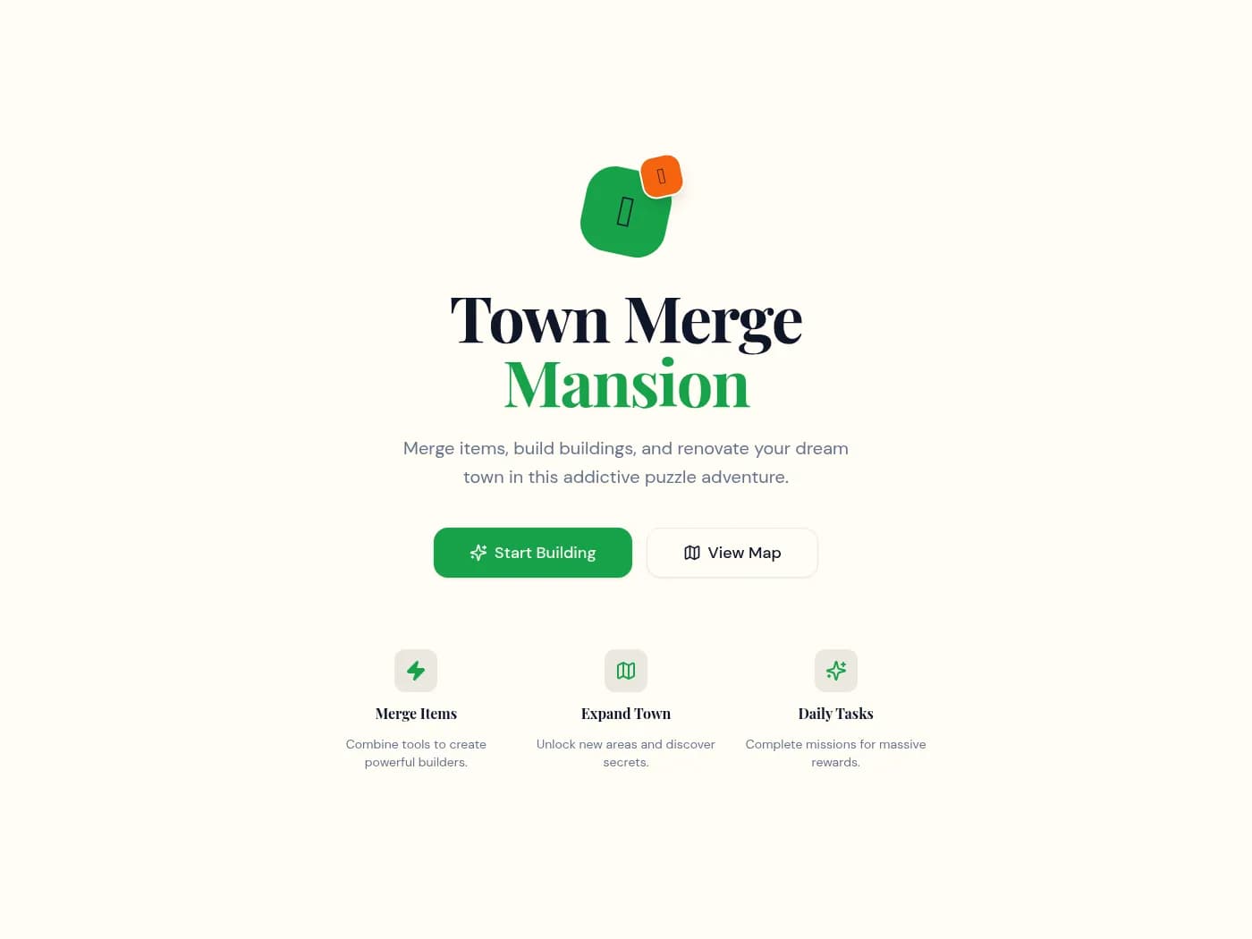 Town Merge Mansion