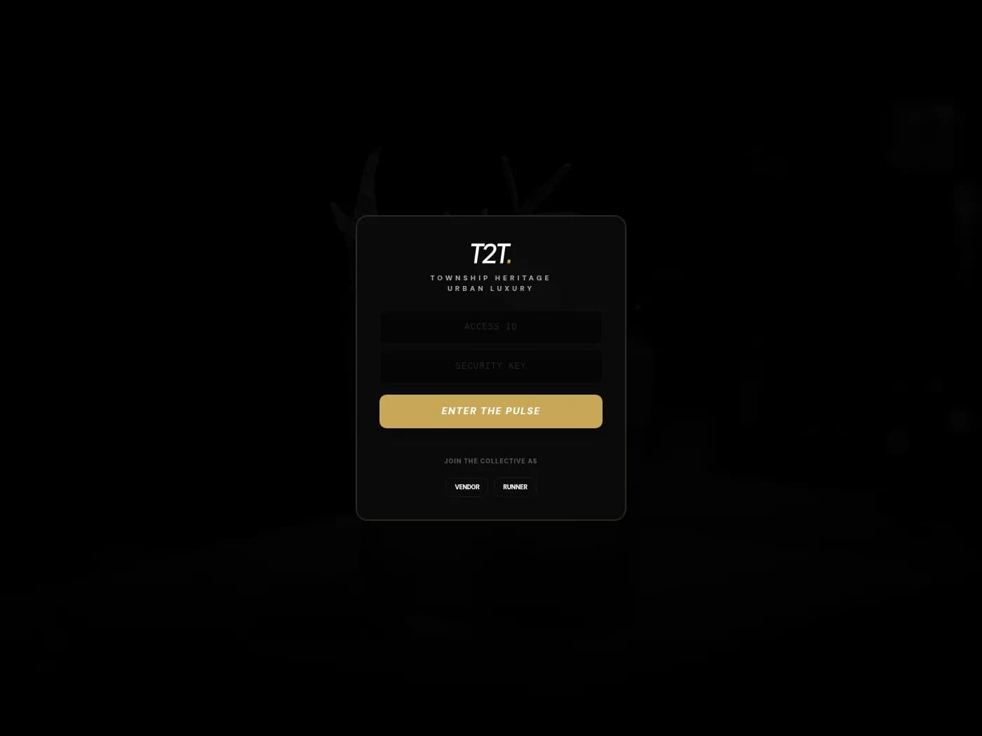 Township2Town Food Platform