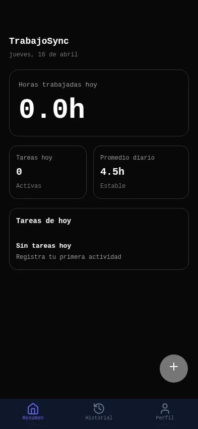 TrabajoSync App