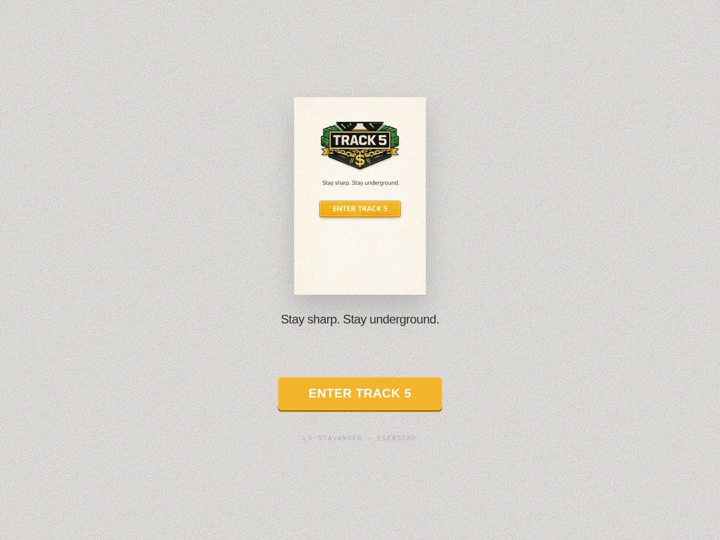 Track 5 Awareness Game