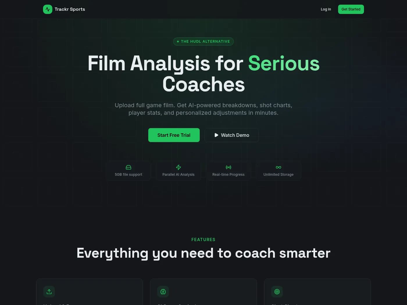 Trackr Sports Film Platform