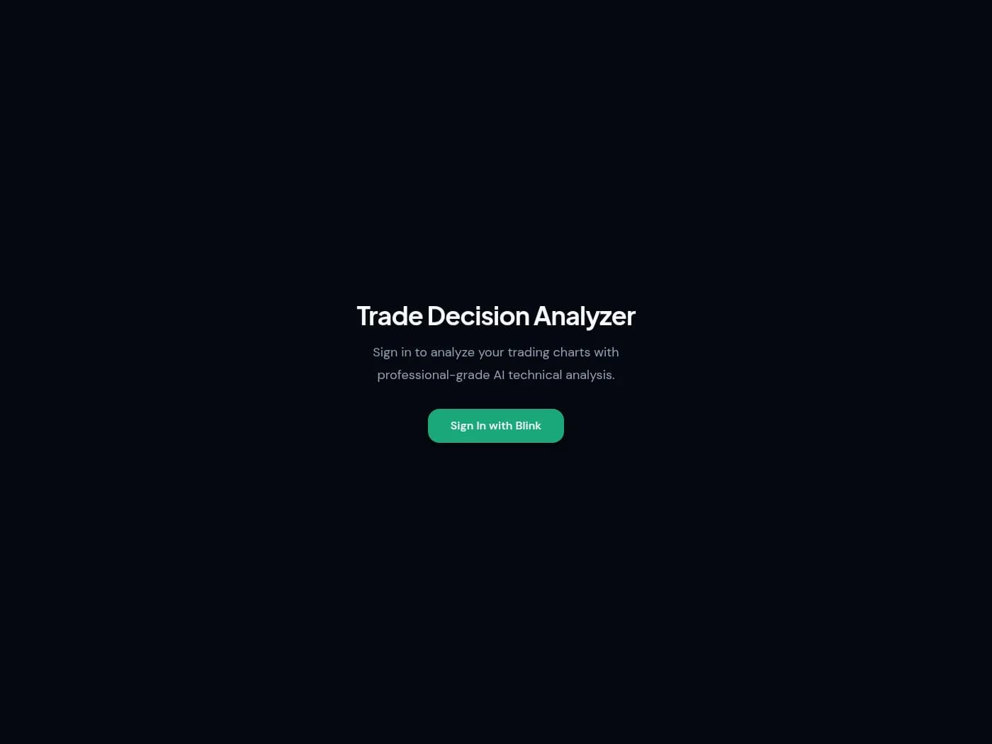 Trade Decision Analyzer