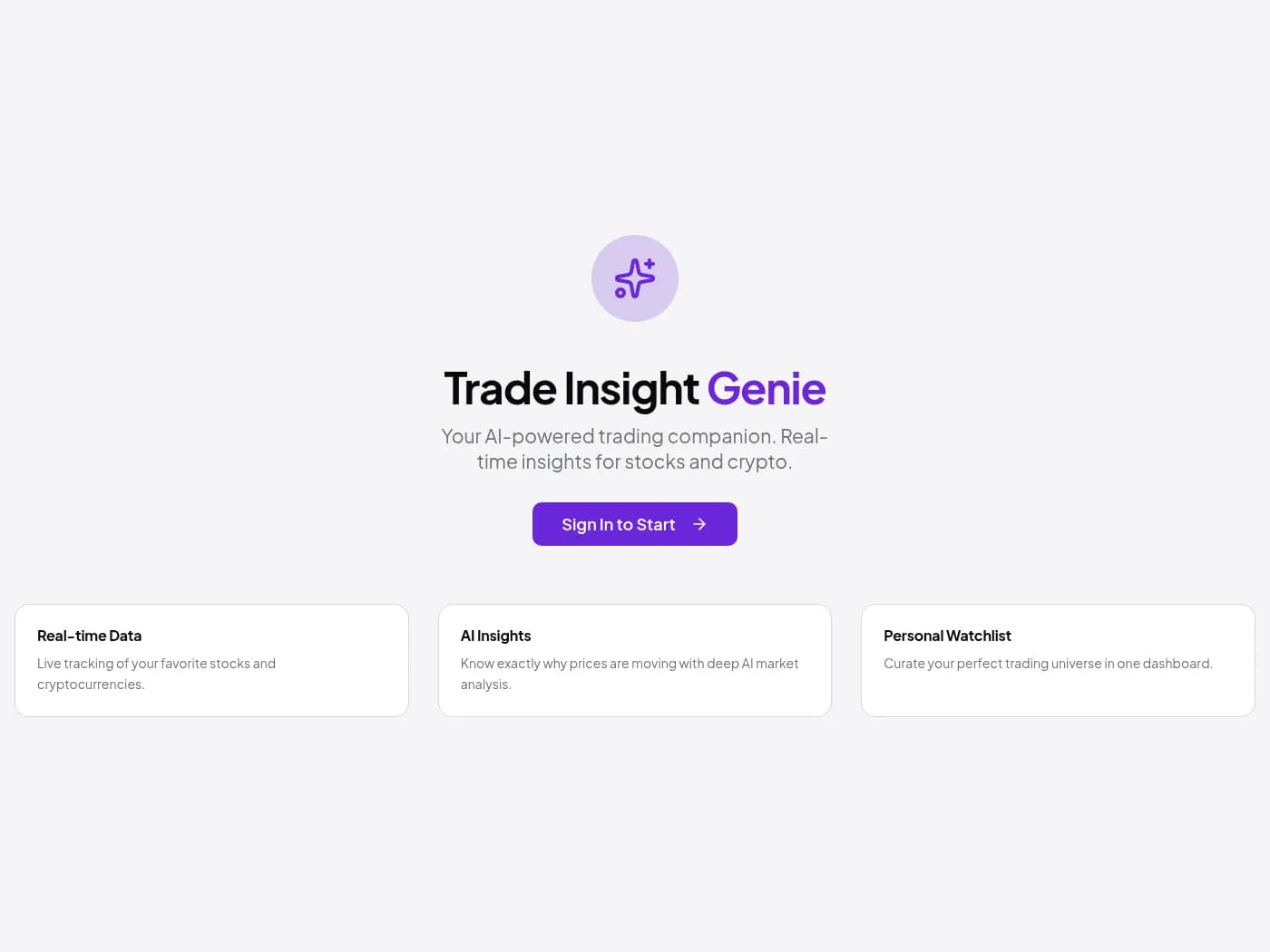 Trade Insight Genie