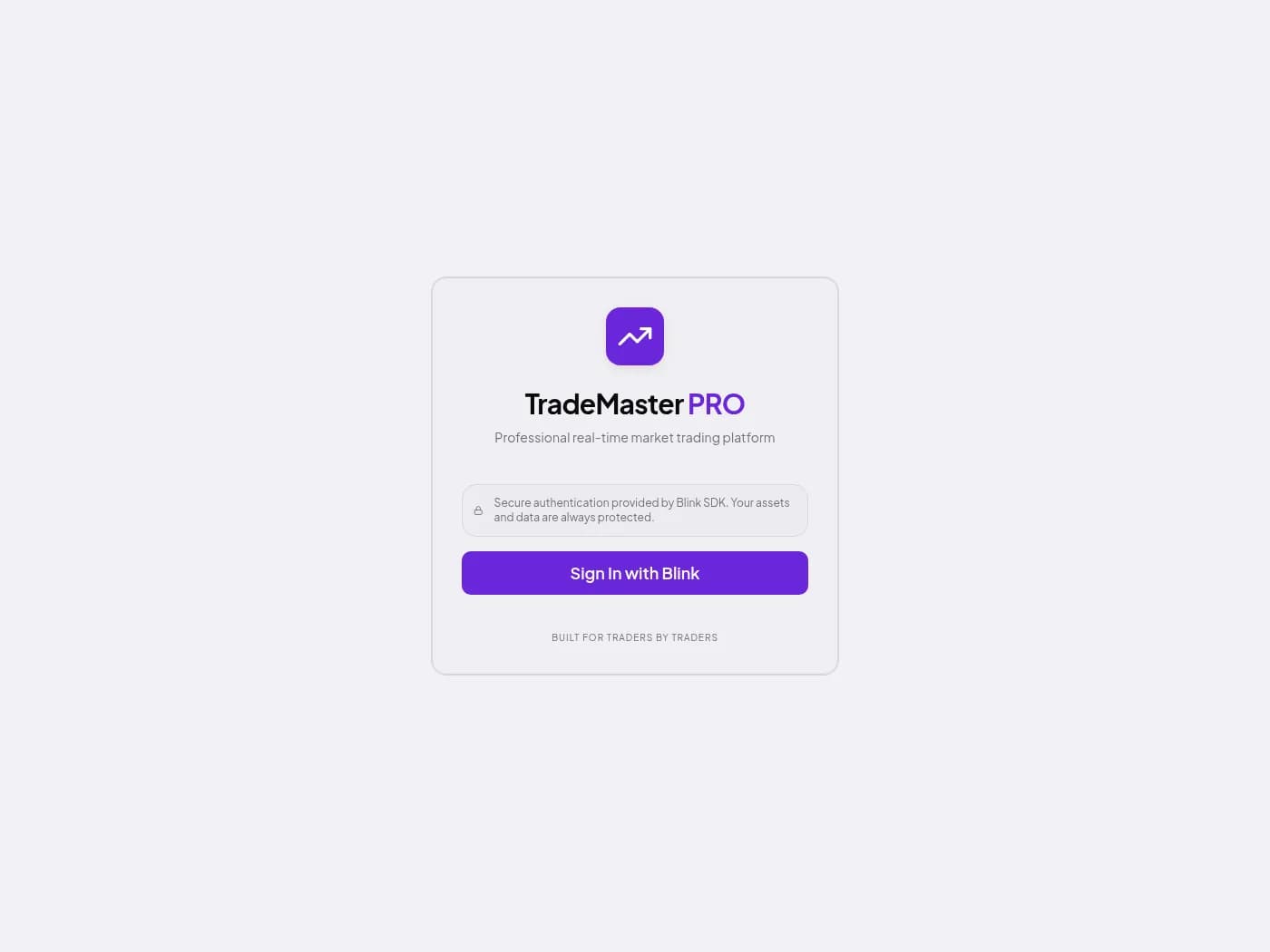 TradeMaster Dashboard