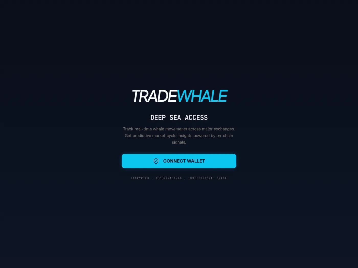 TradeWhale Detector