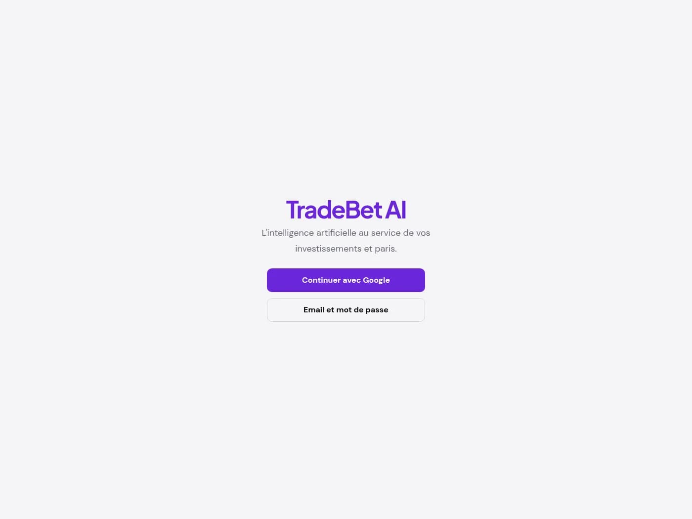 TradeBet AI Hub