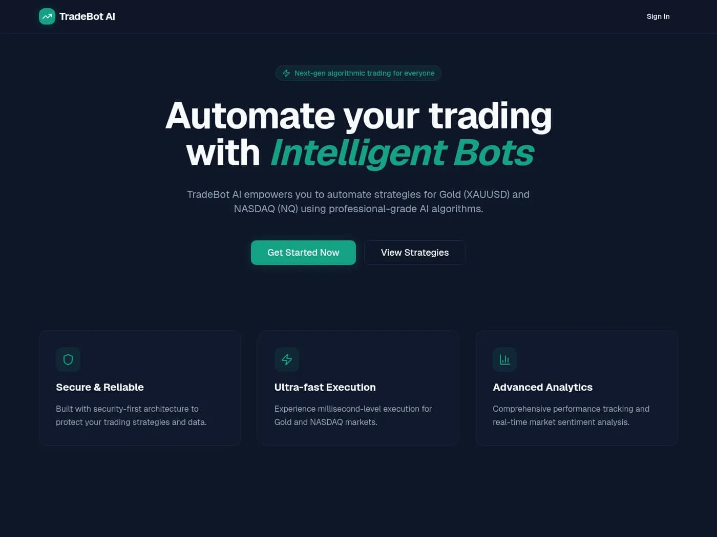 TradeBot AI