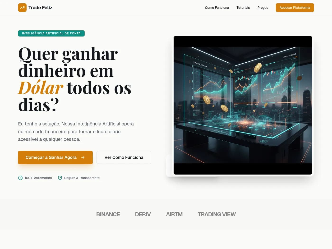 Trade Feliz Sales Site