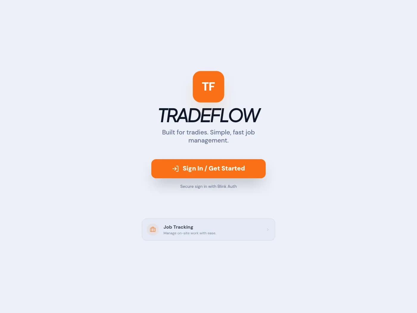 TradeFlow Productivity App