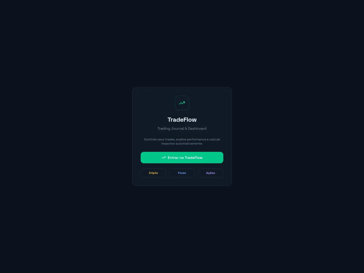 TradeFlow Dashboard