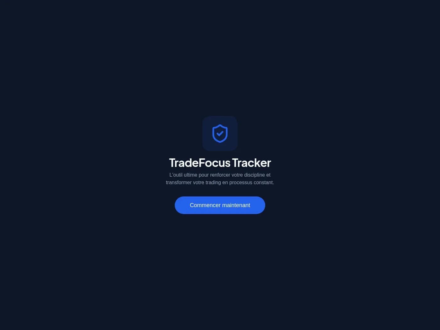 TradeFocus Tracker