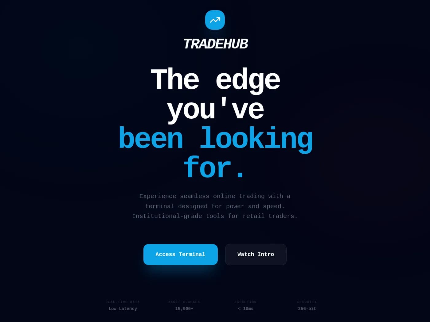 TradeHub Web Clone