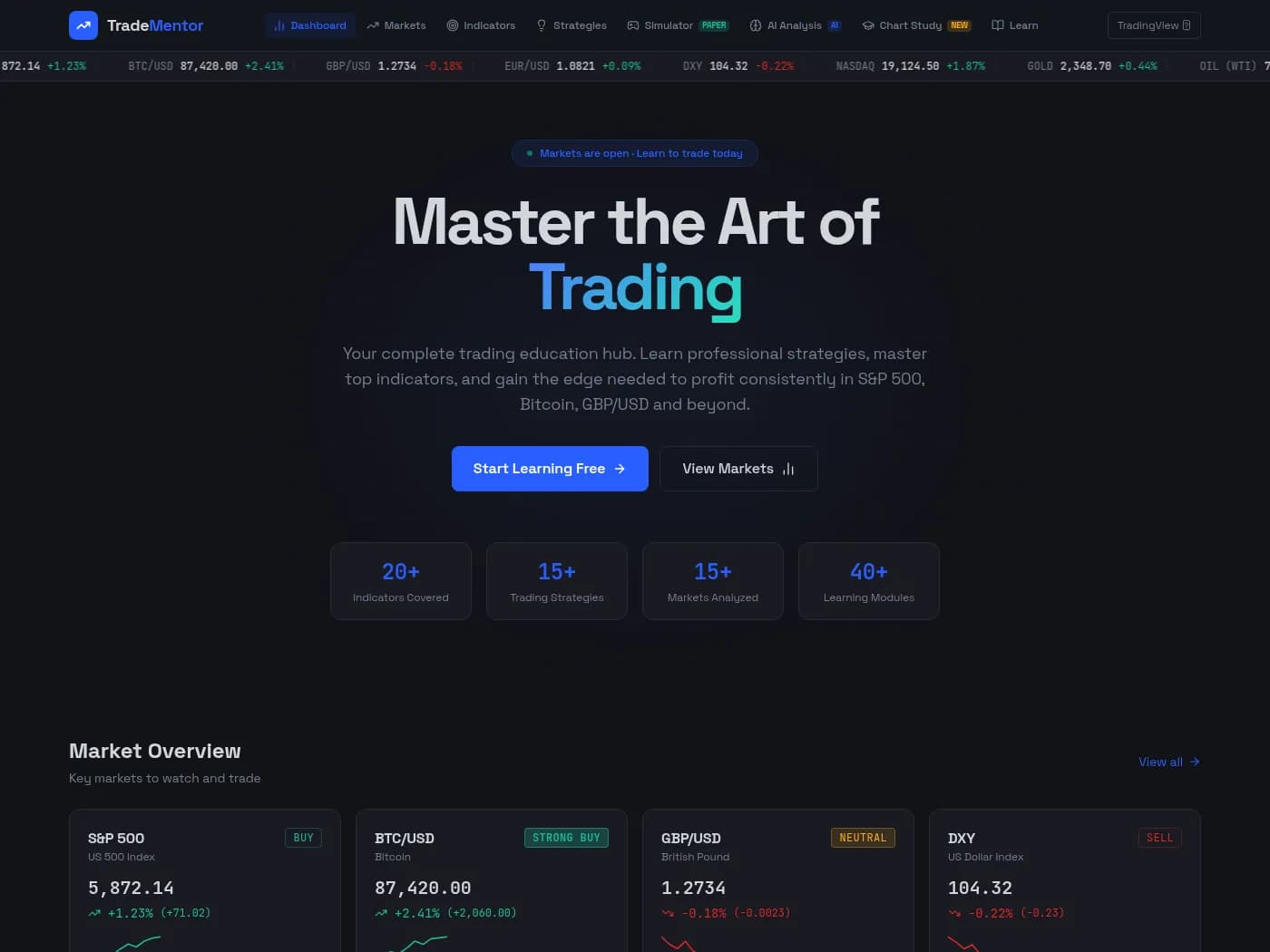 TradeMentor Hub