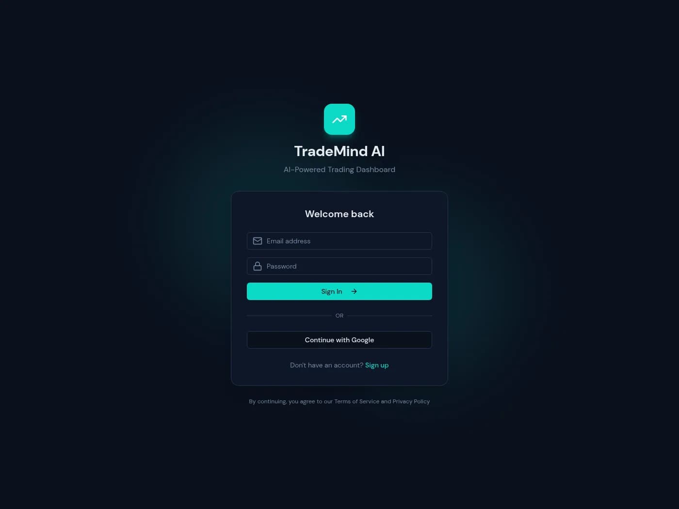 TradeMind AI Dashboard