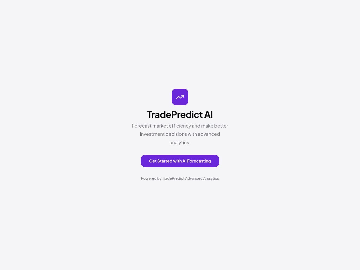 TradePredict AI