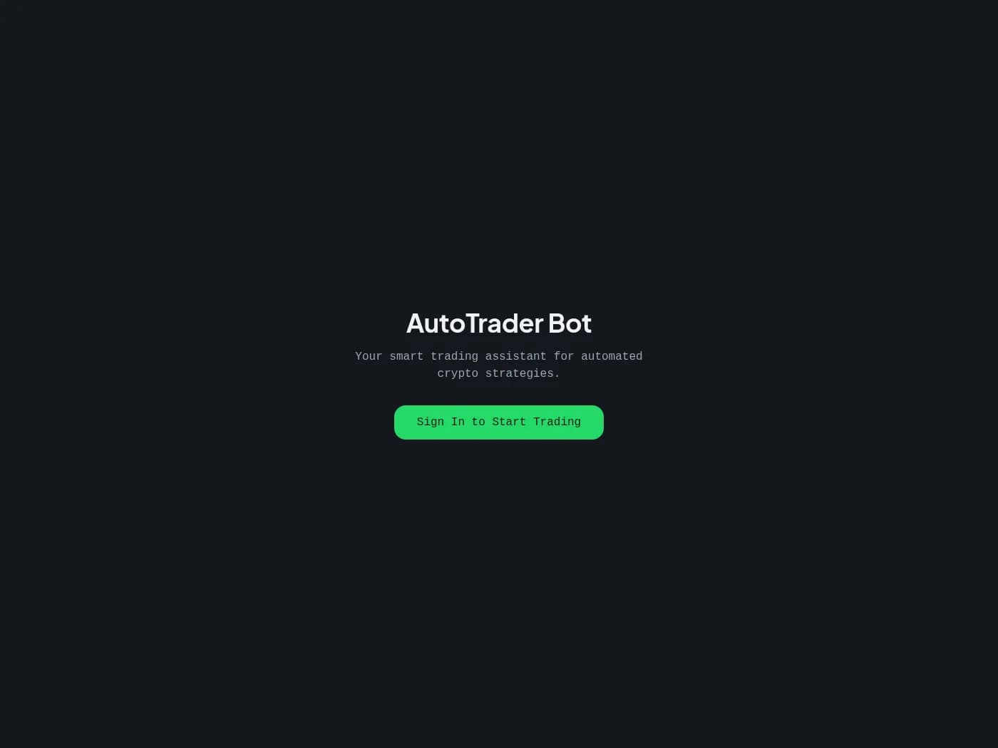 AutoTrader Bot