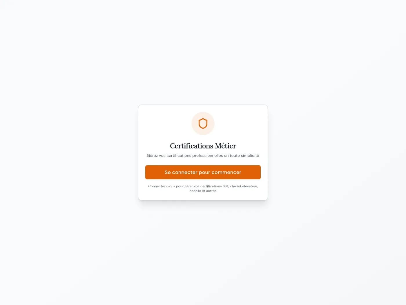 Trader Certifications Dashboard