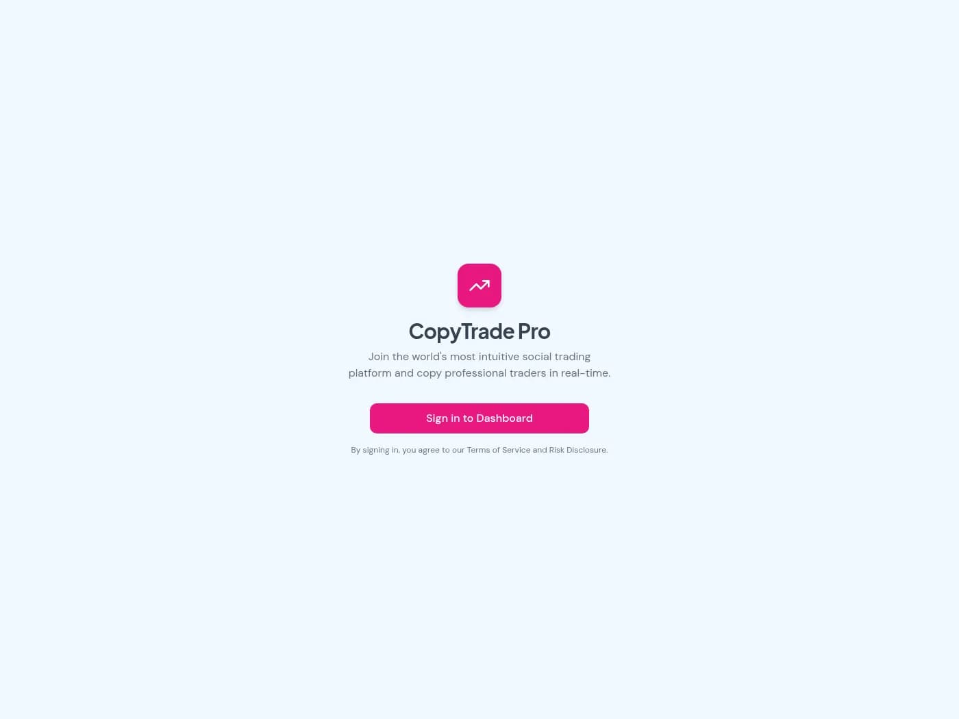 Trader Copy App