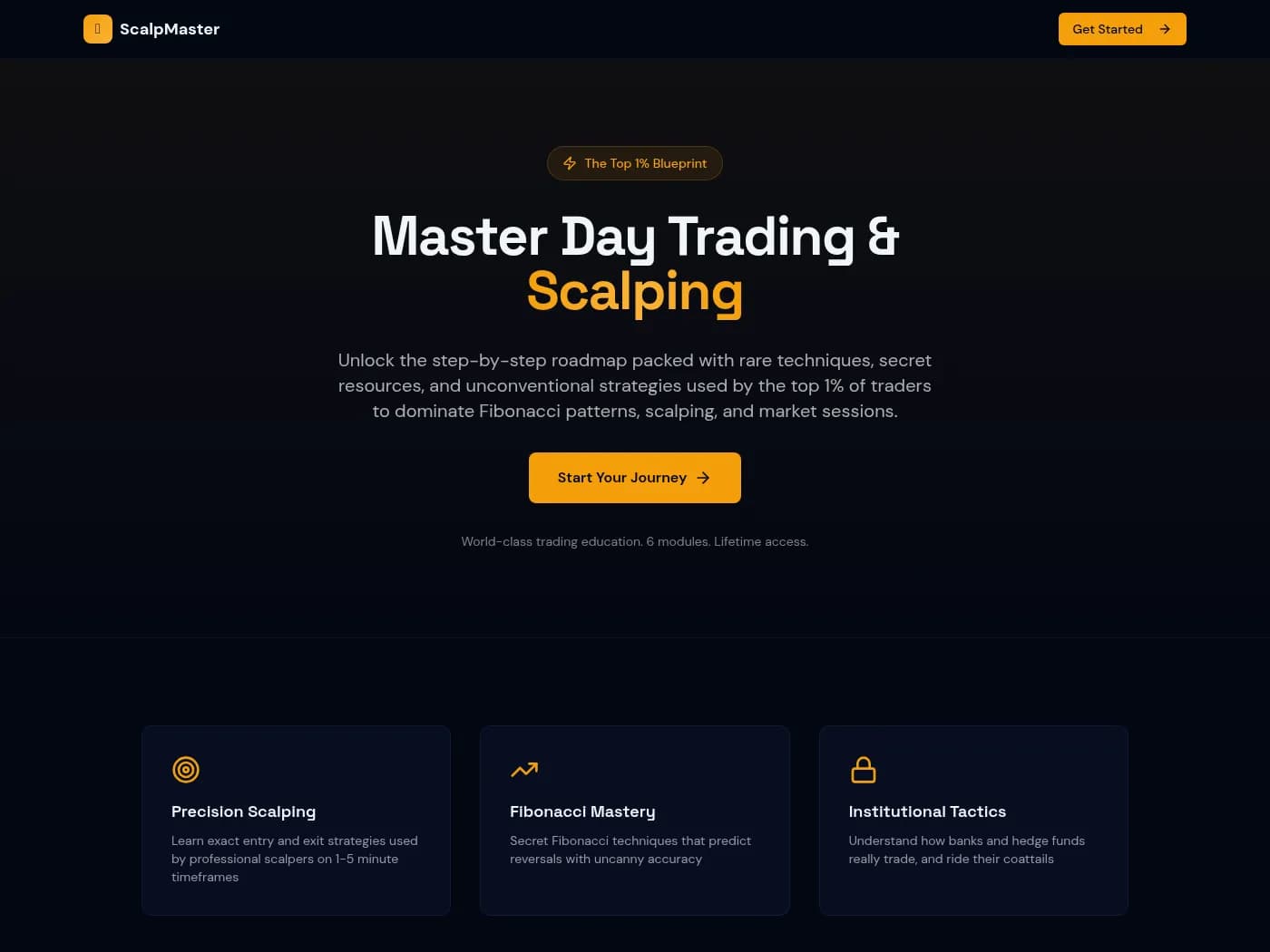 ScalpMaster Roadmap