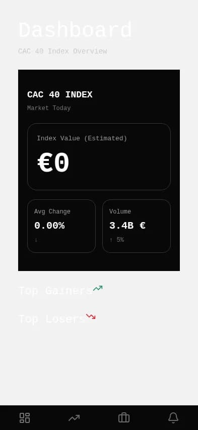 TraderBook CAC40 App