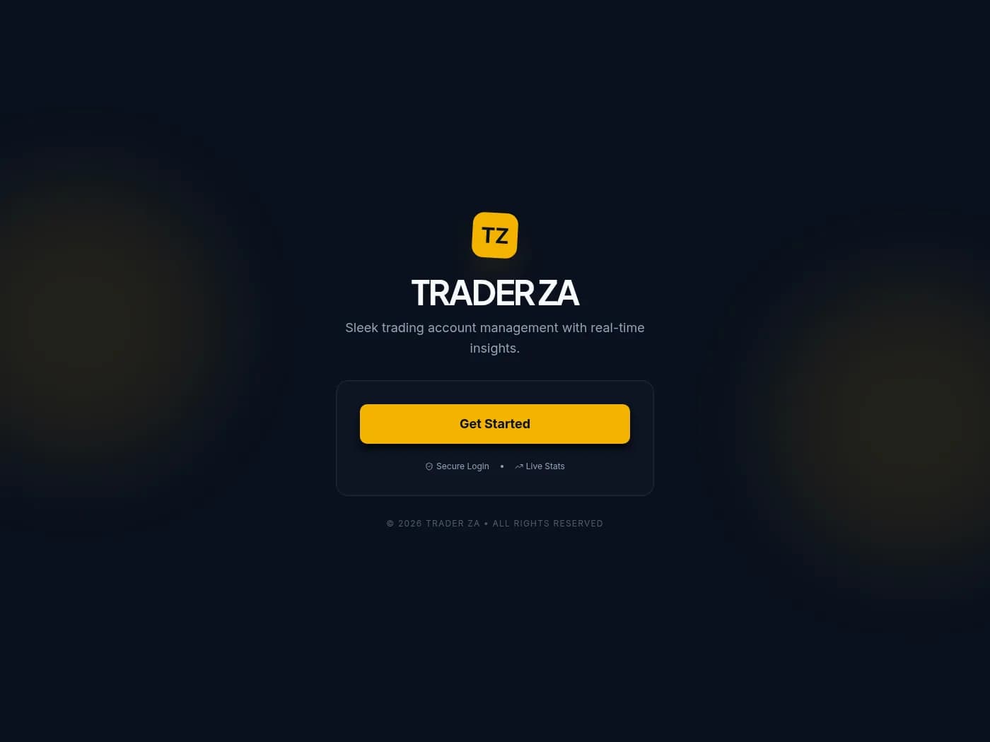 Trader ZA Dashboard