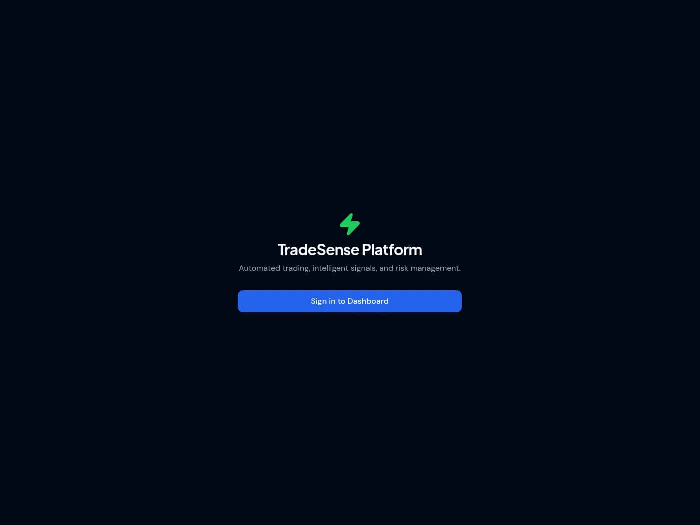 TradeSense Platform