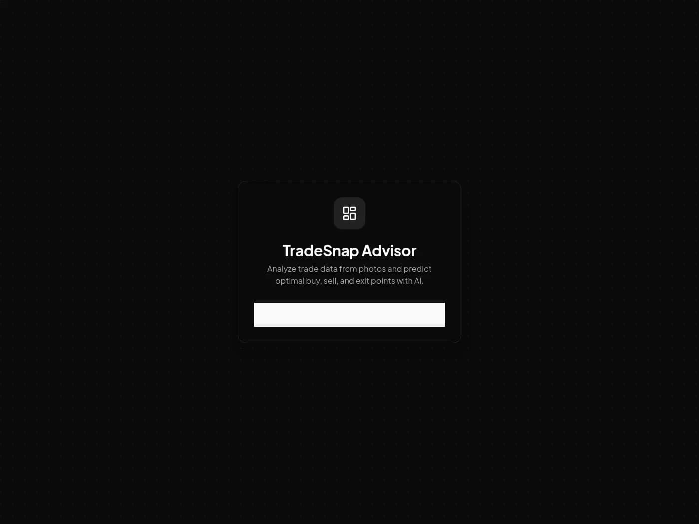 TradeSnap Advisor