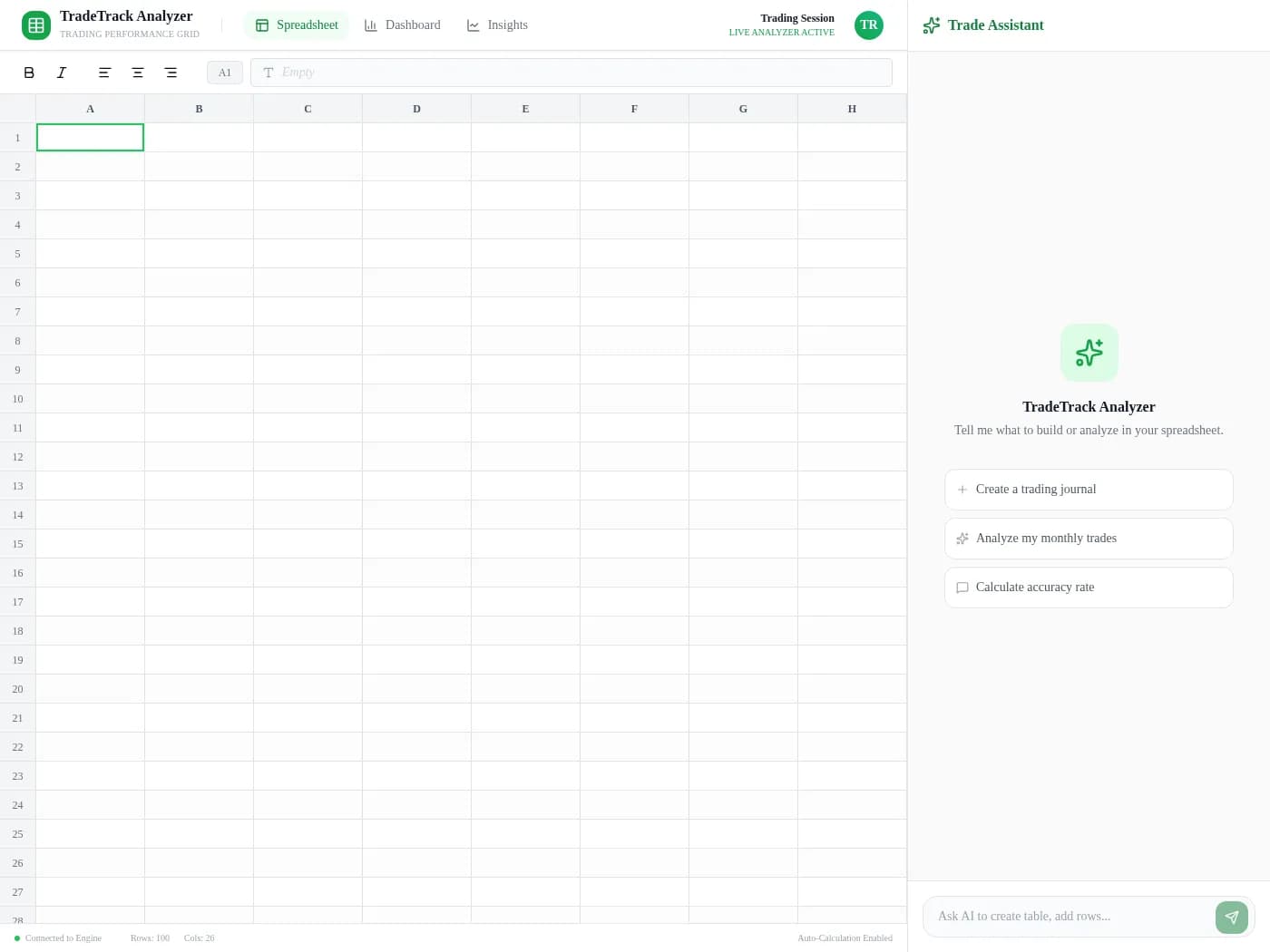 TradeTrack Analyzer