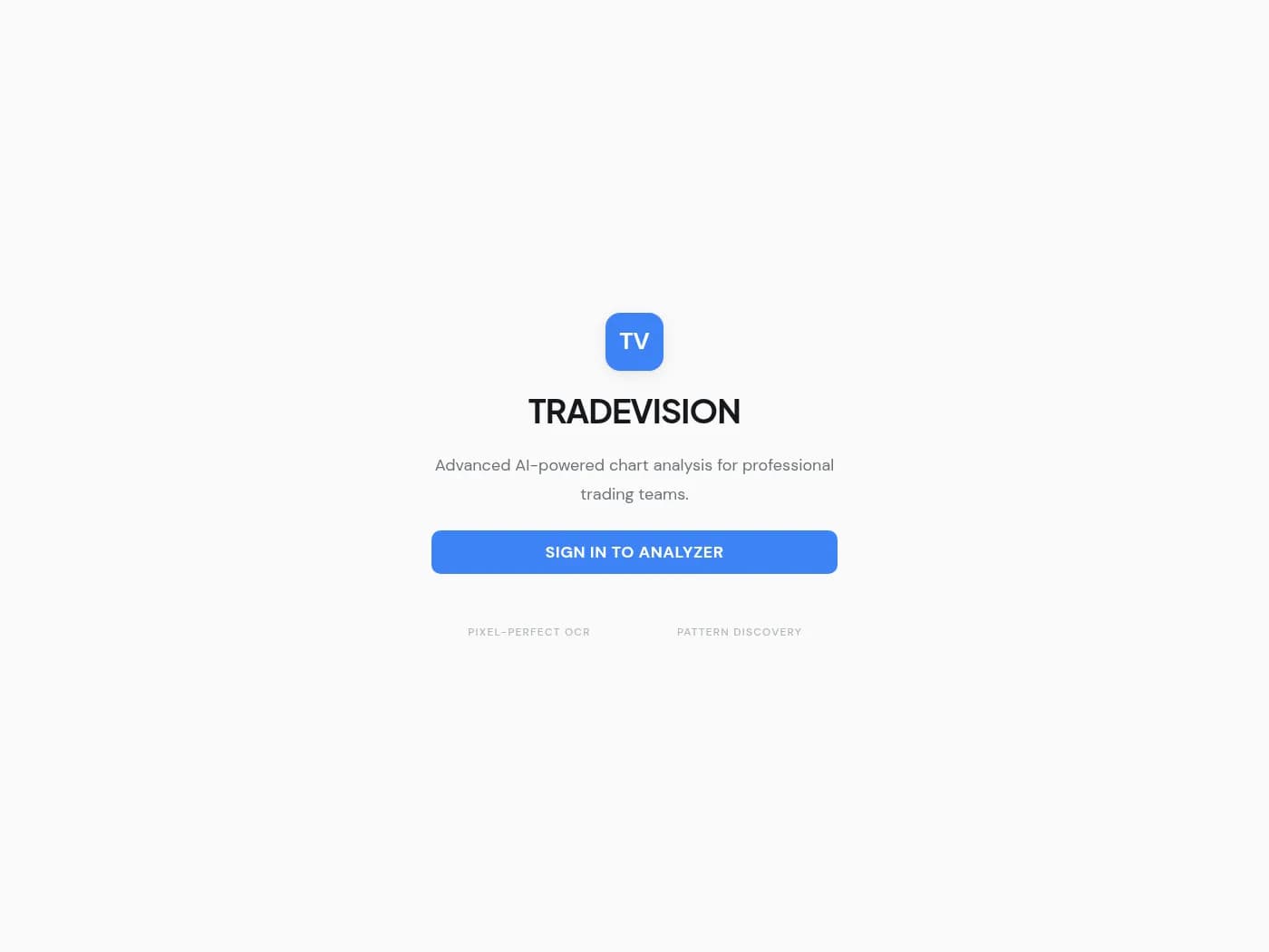 TradeVision AI Analyzer