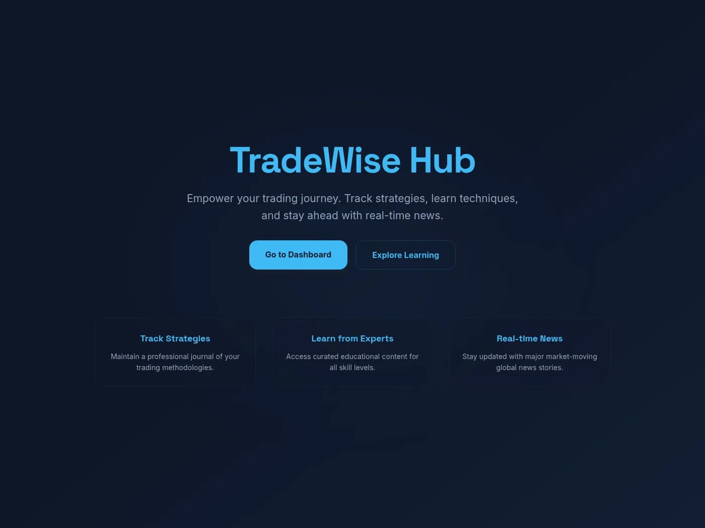 TradeWise Hub