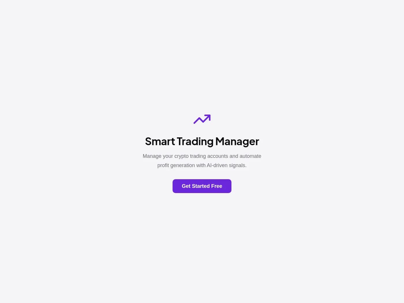 Smart Trading Manager