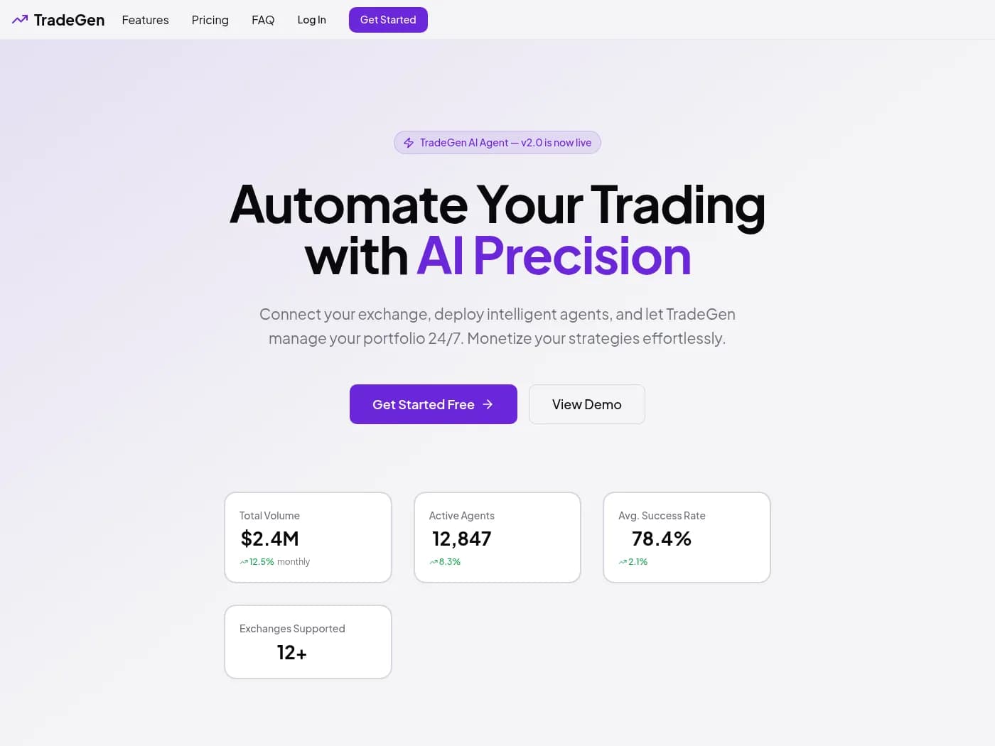 TradeGen AI Agent