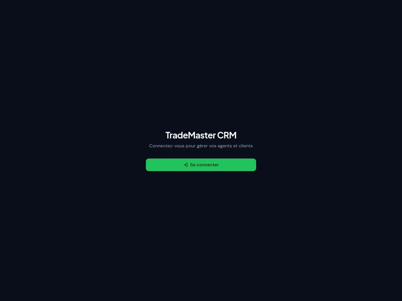 TradeMaster CRM