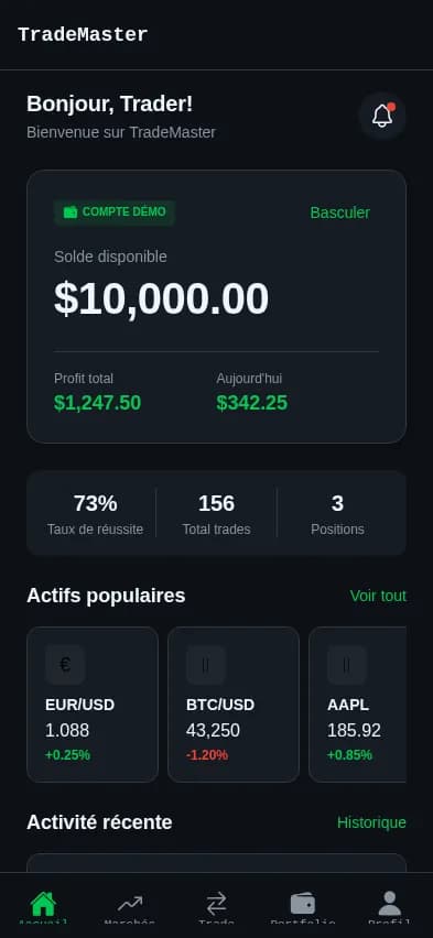 TradeMaster App