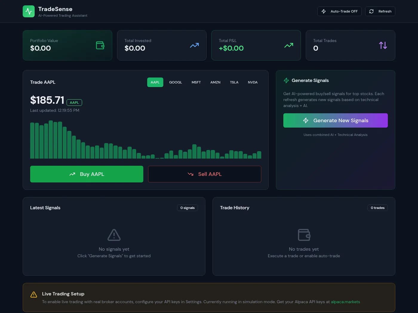TradeSense Assistant