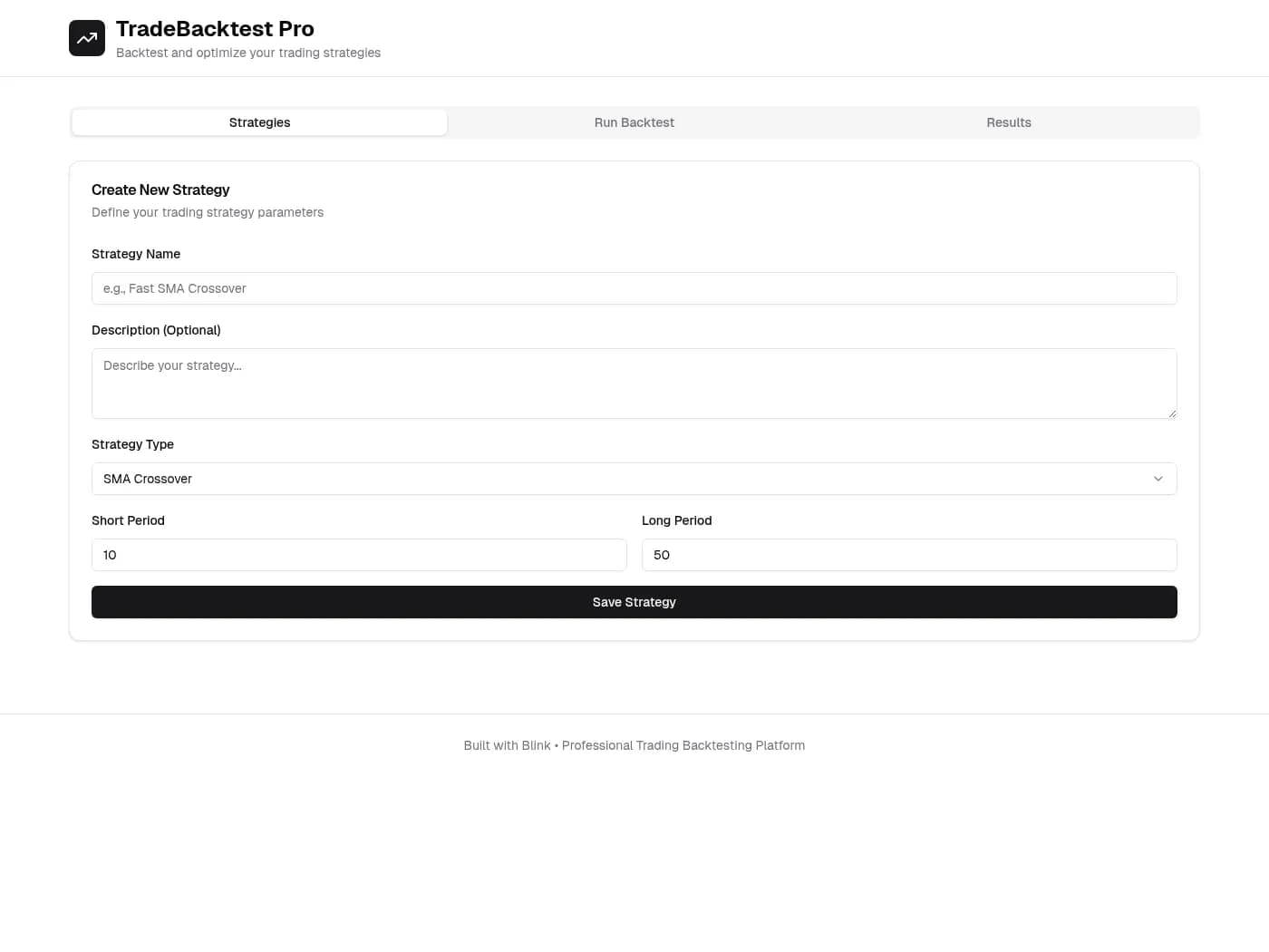 TradeBacktest Pro