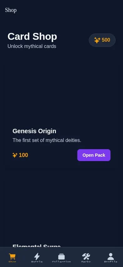 Card Battle Arena