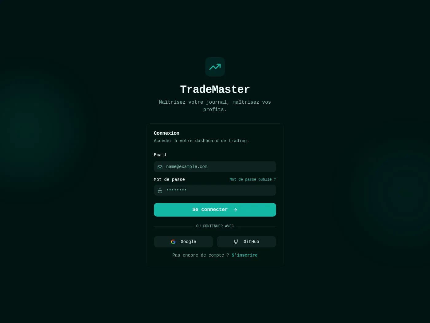 TradeMaster Dashboard