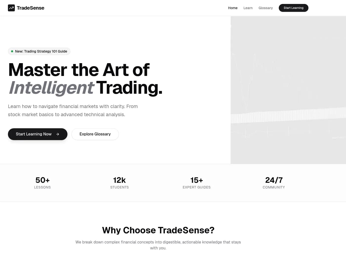 TradeSense Website