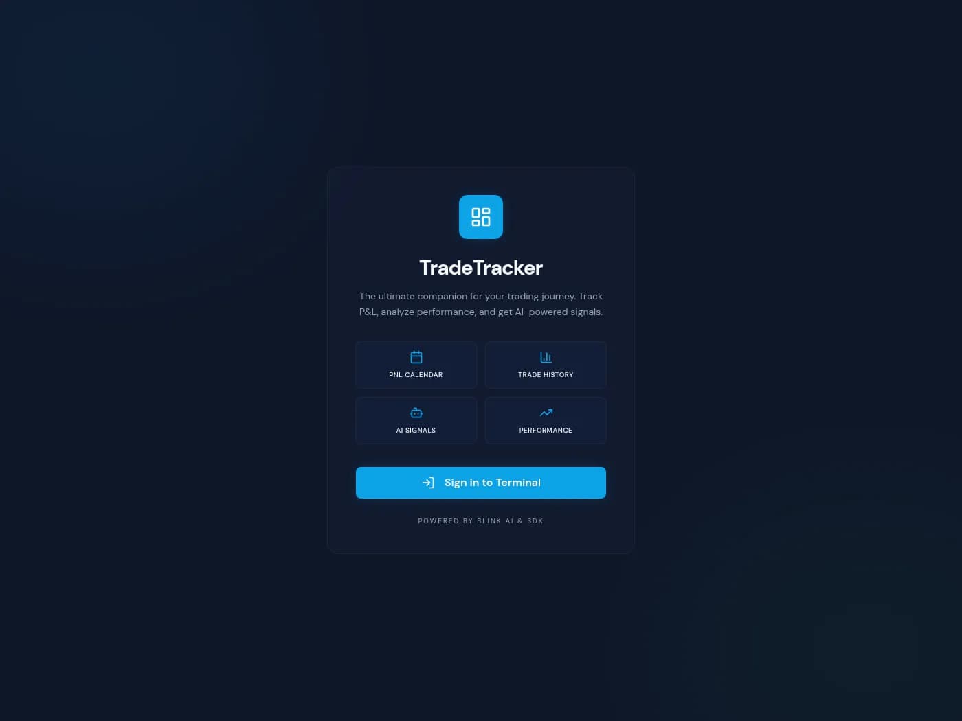 TradeTracker Journal