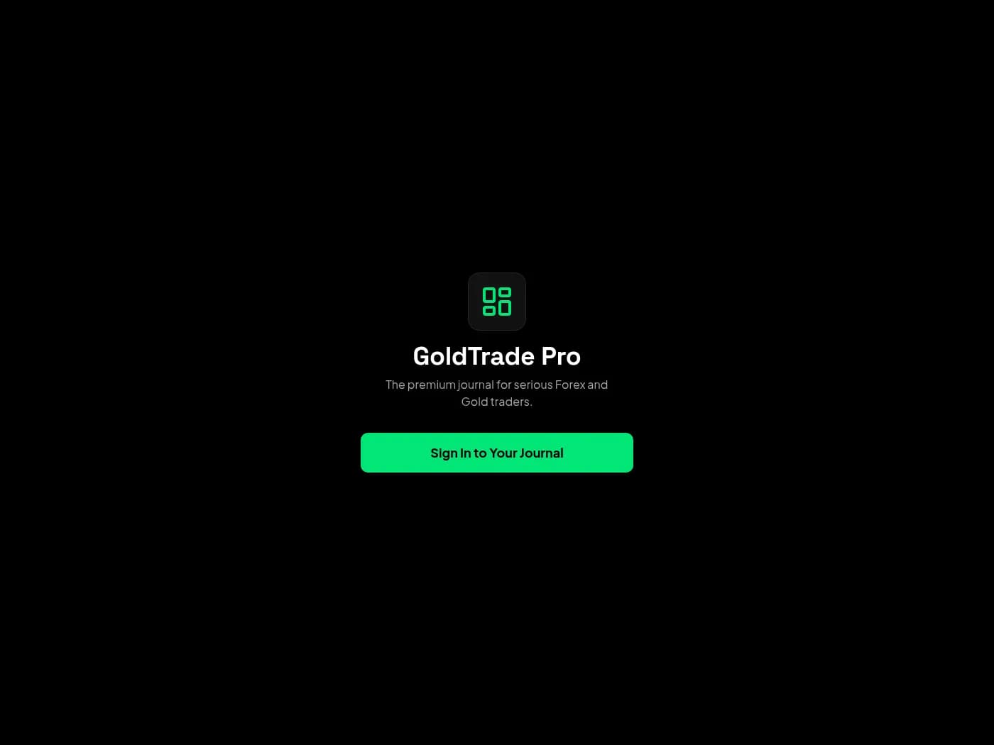 TradeJournal Pro
