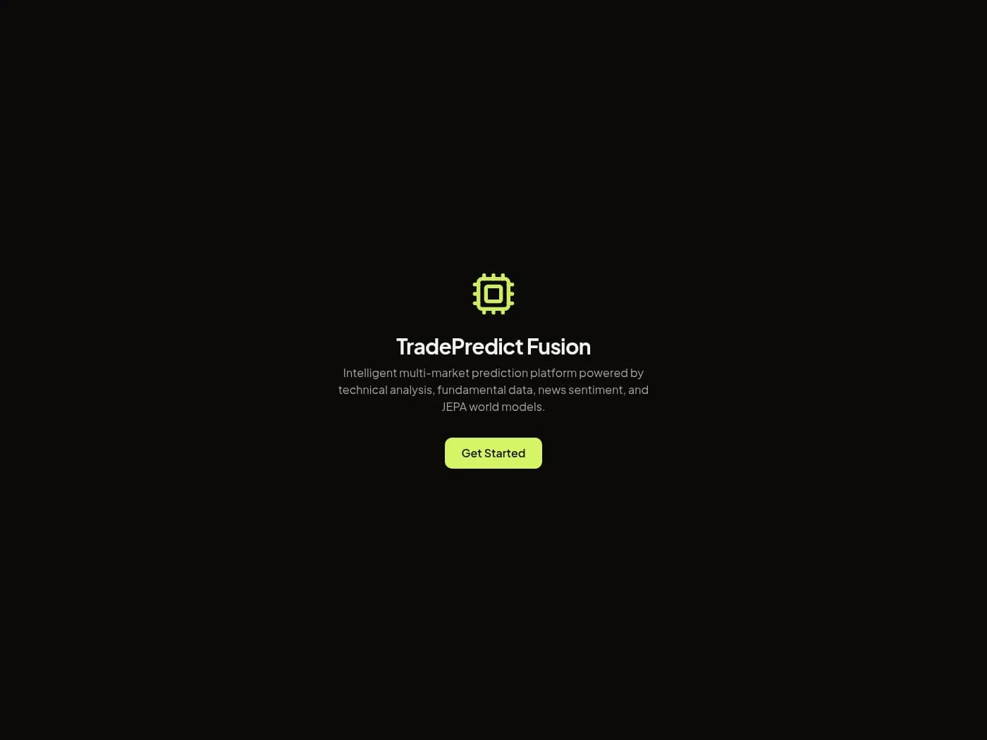 TradePredict Fusion