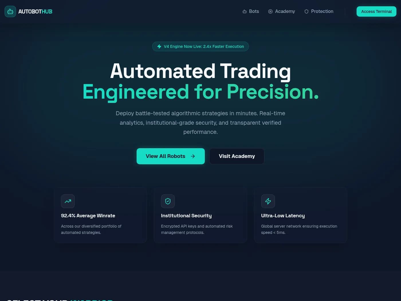 AutoBot Trading Hub
