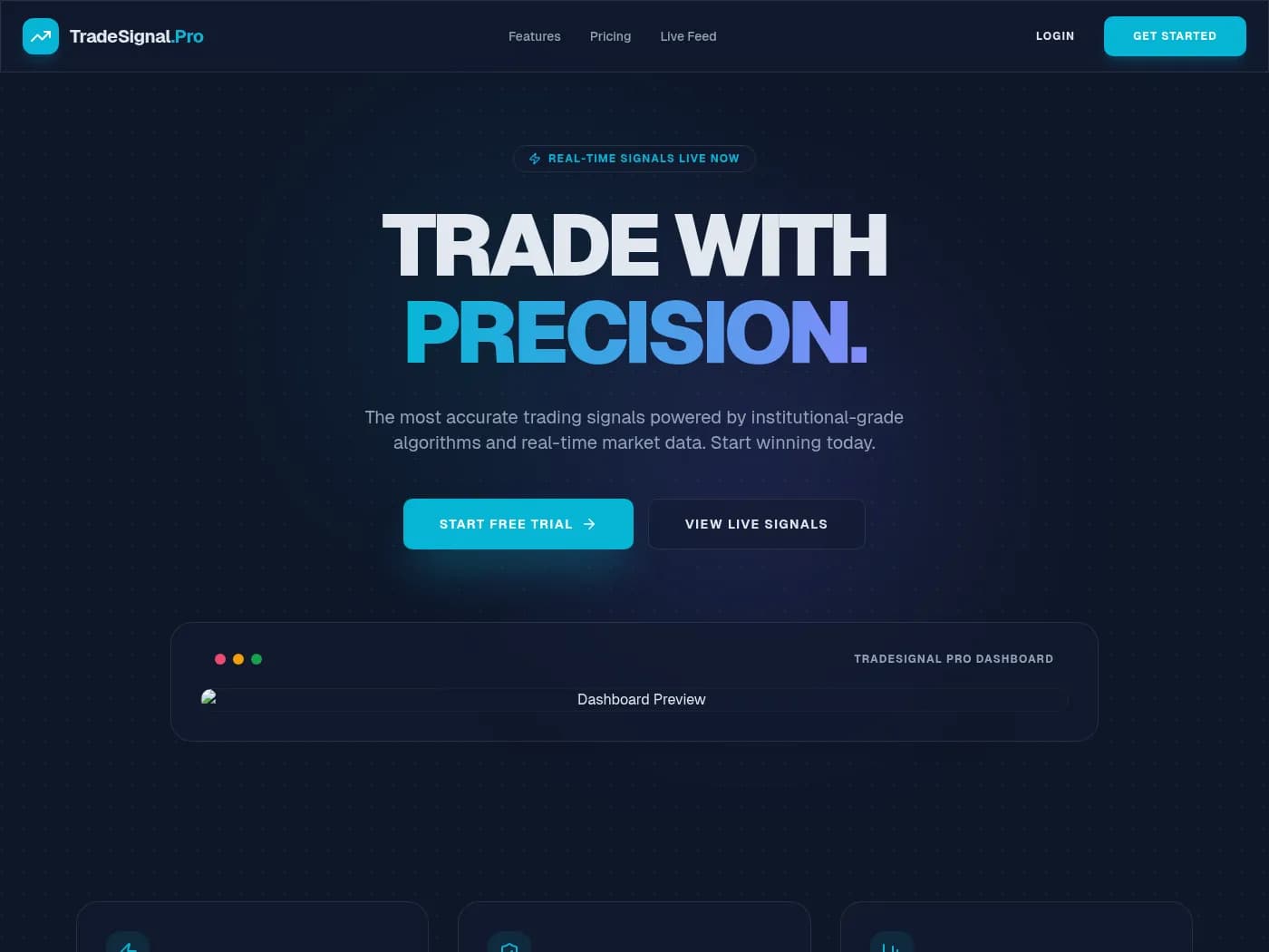 TradeSignal Pro