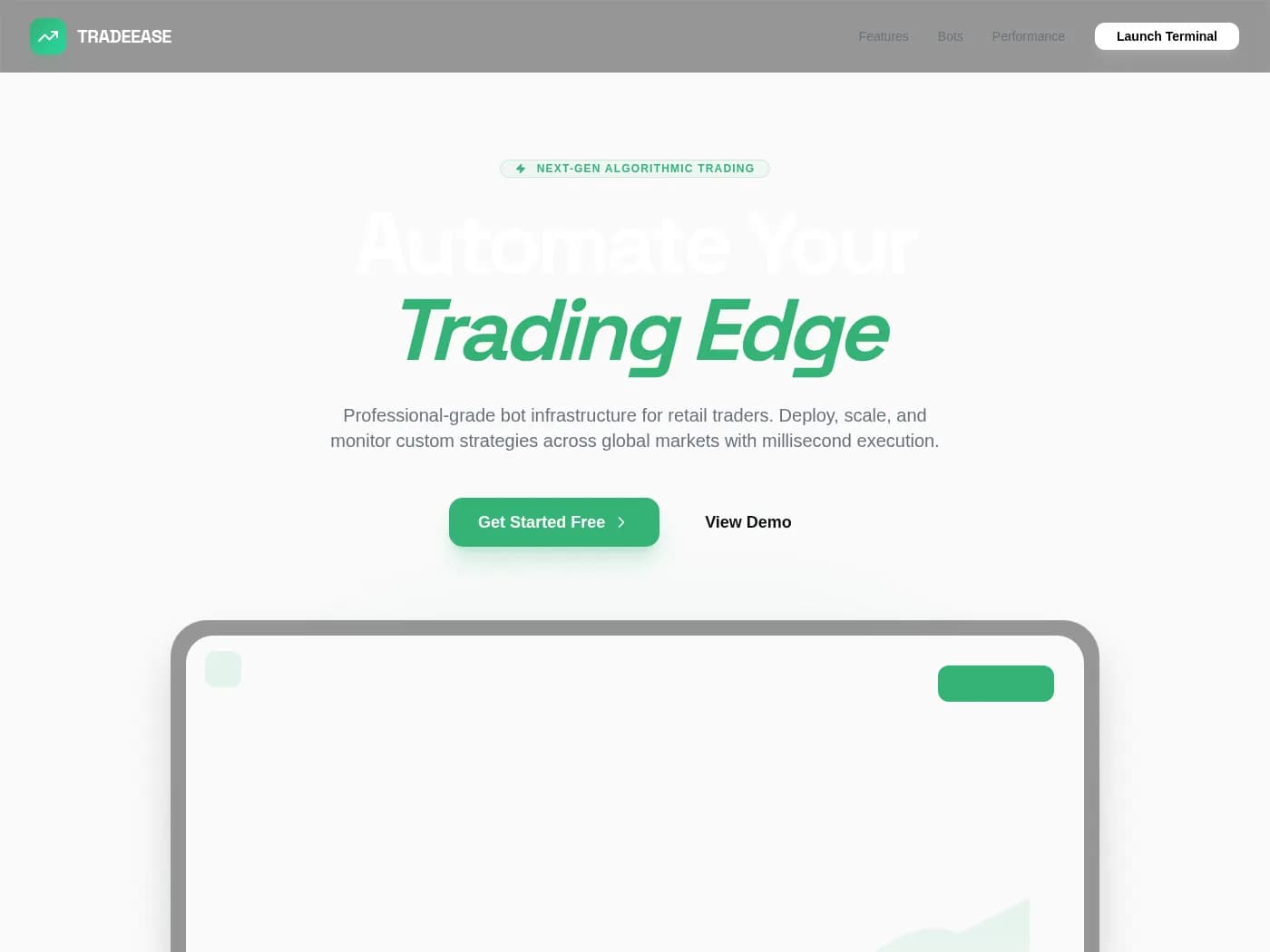 TradeEase Platform